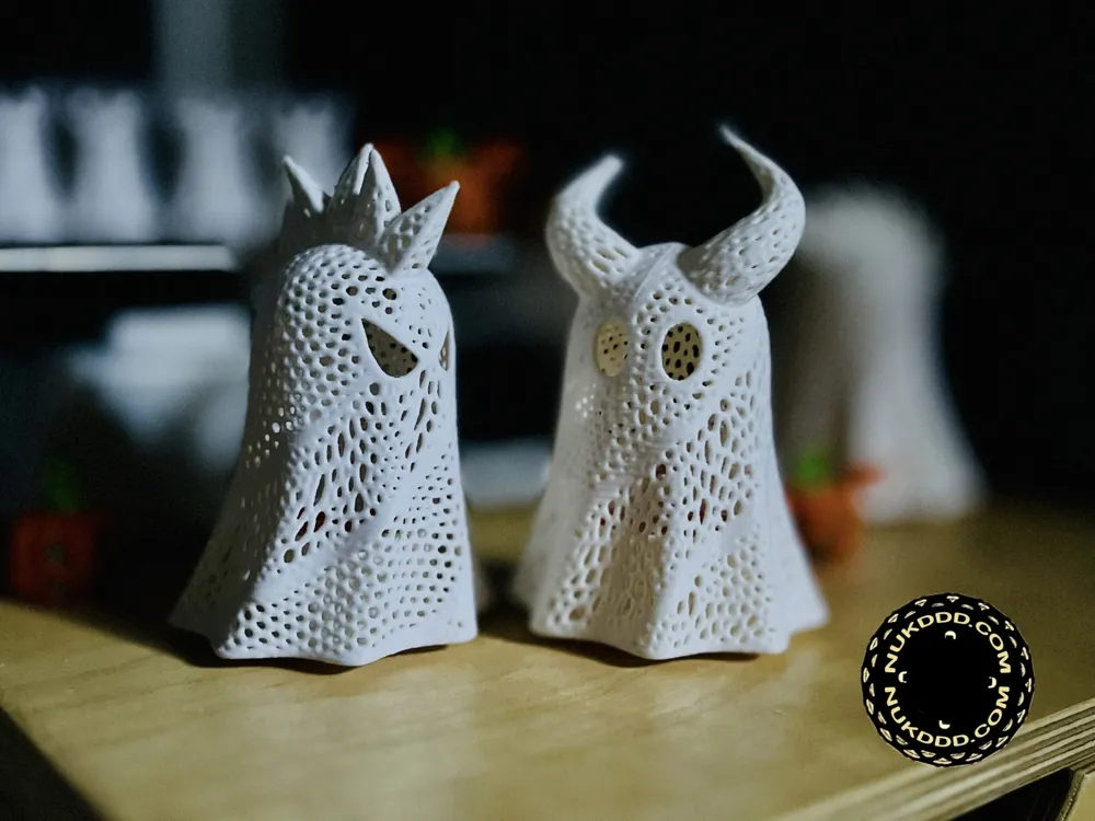 Halloween Mohawk Ghost Punk Lamp by NUKDDD MakerWorld: Download Free 3D ...