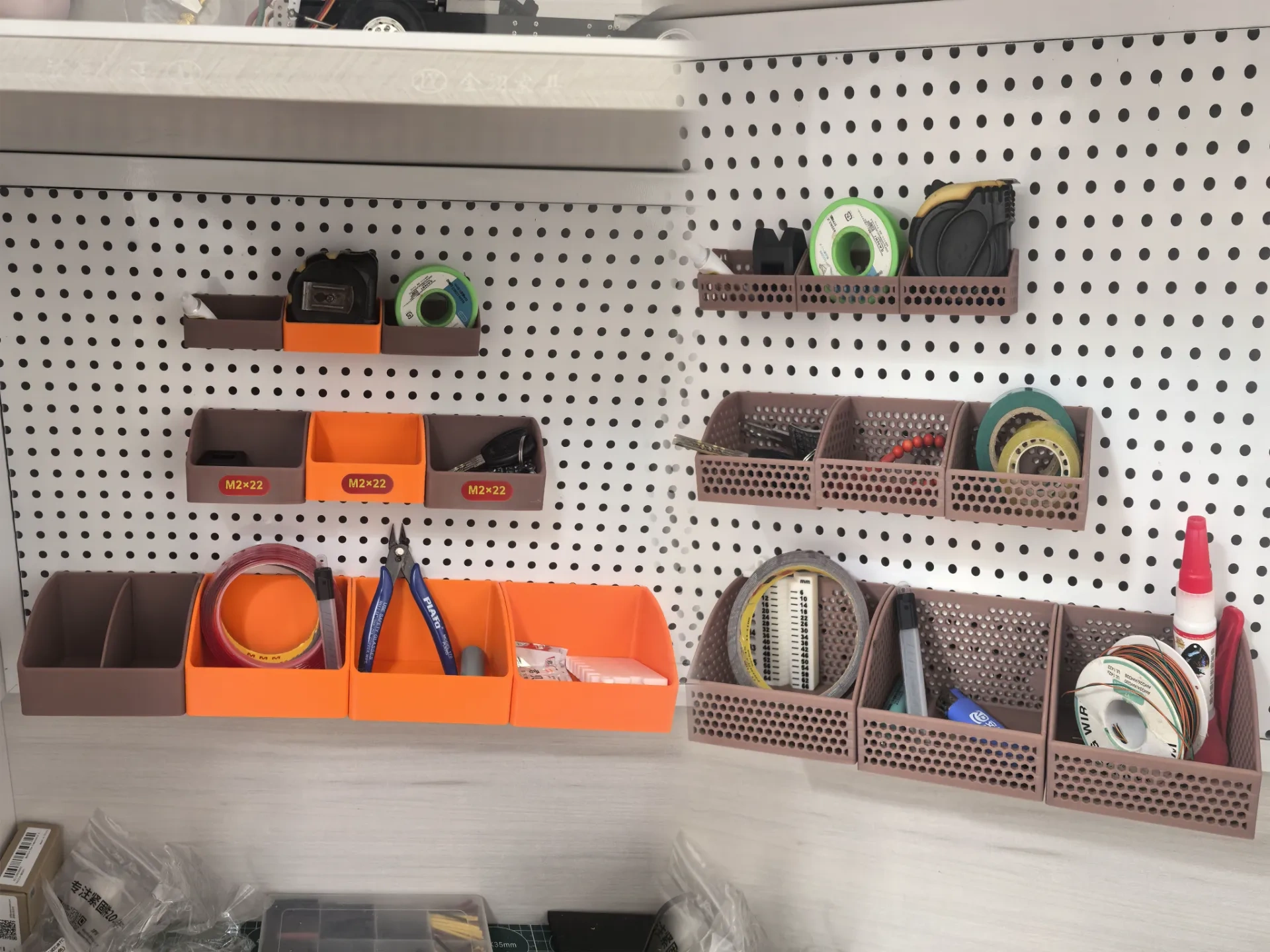 Pegboard Part Storage Box (Updated with Perforated Version) by wzq83961 ...