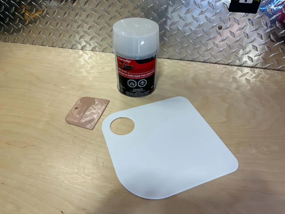 Body Filler Mixing Board - Free 3D Print Model - MakerWorld