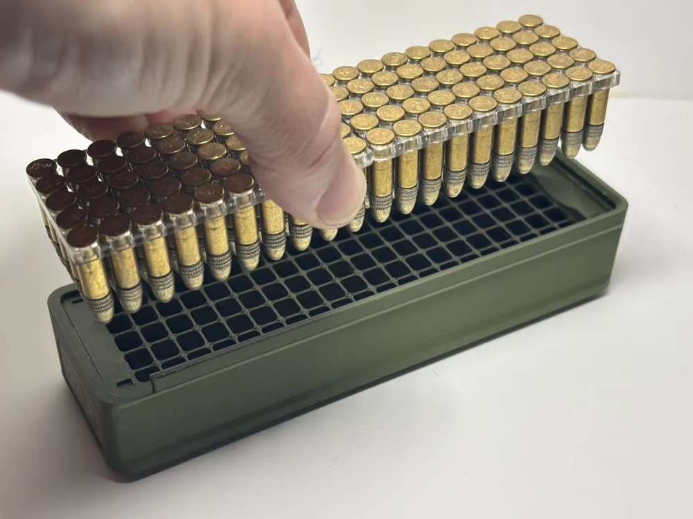 Conversion de plateau CCI pour boîte à munitions 22LR - 100 cartouches ...
