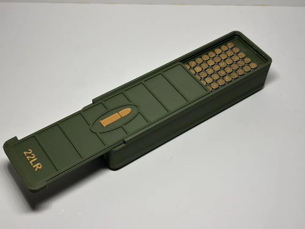 Ammo Box CCI Tray Conversion for 22LR - 100 Rounds - Free 3D Print ...