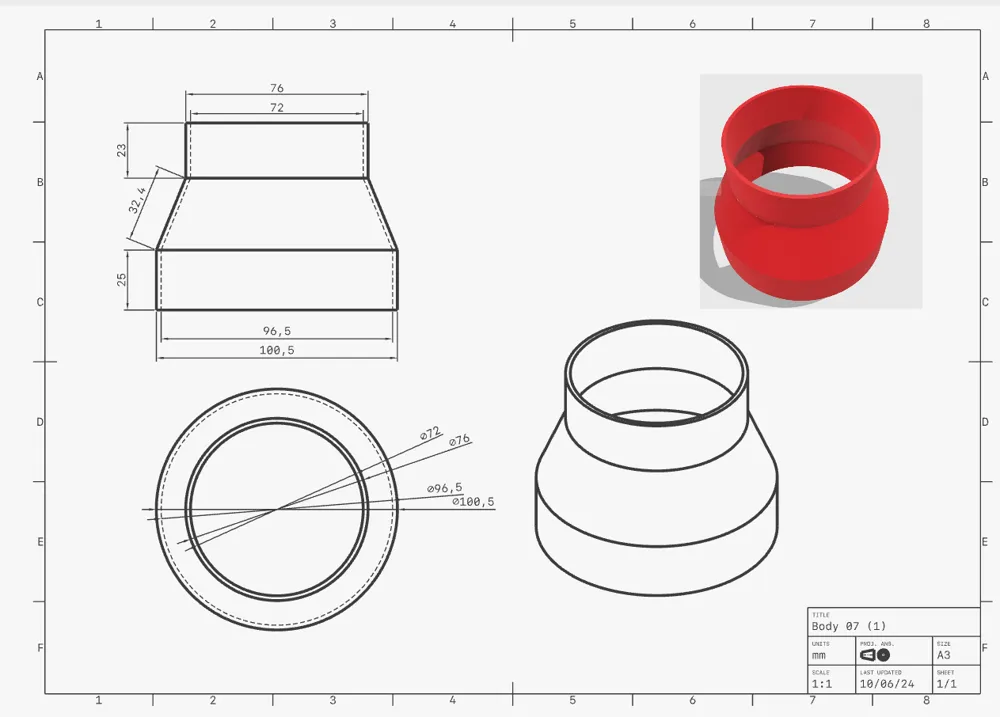 XTOOL F1 Ultra Inline Fan adapter - Free 3D Print Model - MakerWorld