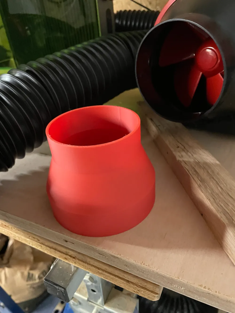 XTOOL F1 Ultra Inline Fan adapter - Free 3D Print Model - MakerWorld