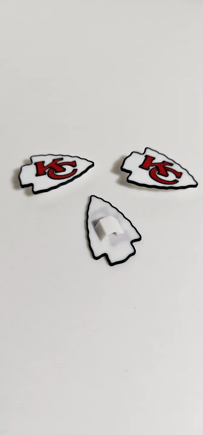 Kansas City Chiefs Mini Arrowhead with Loop by animuL67 MakerWorld ...