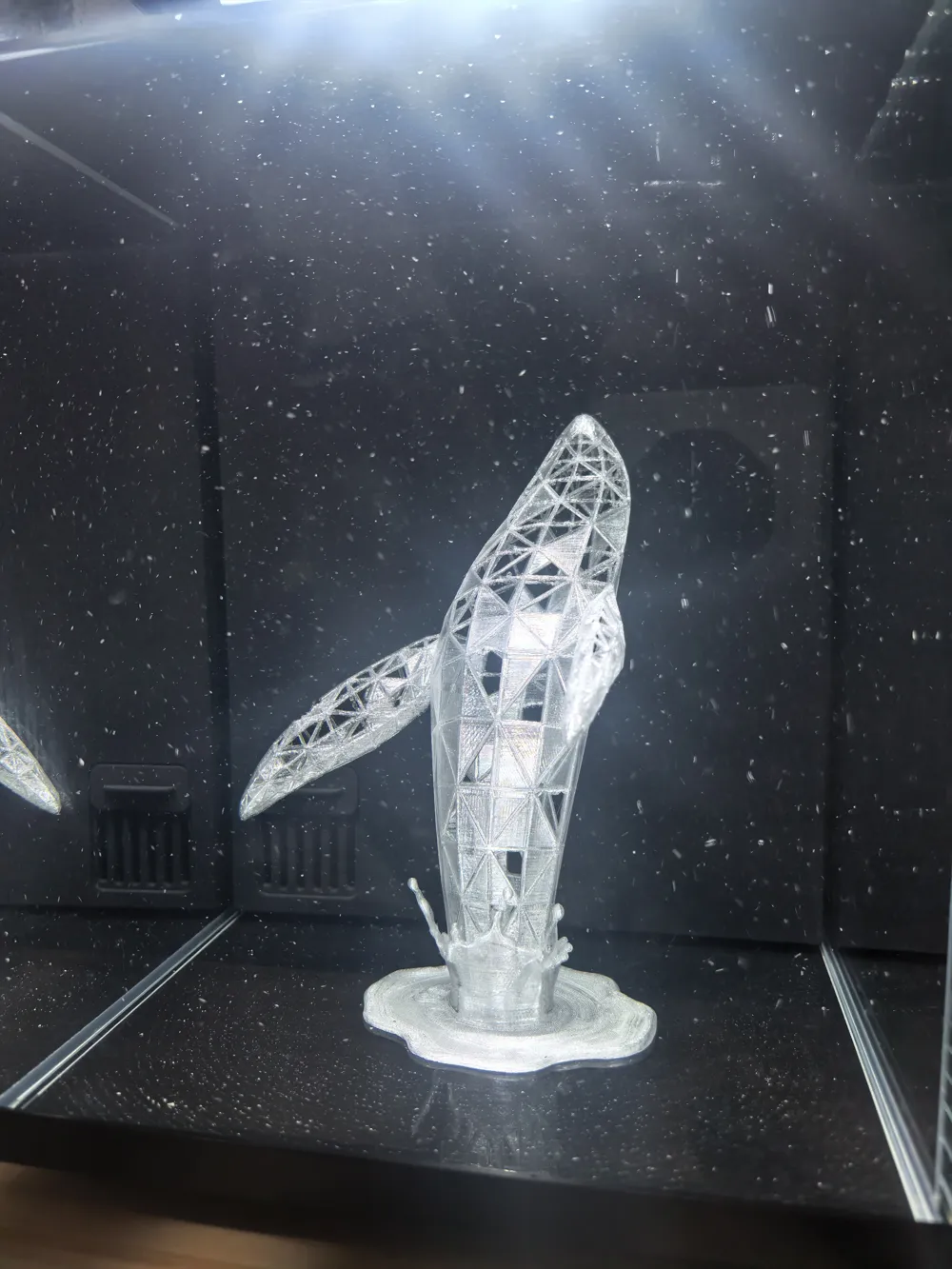 Hollow Whale Surfacing Aquarium Hideout - Free 3D Print Model - MakerWorld