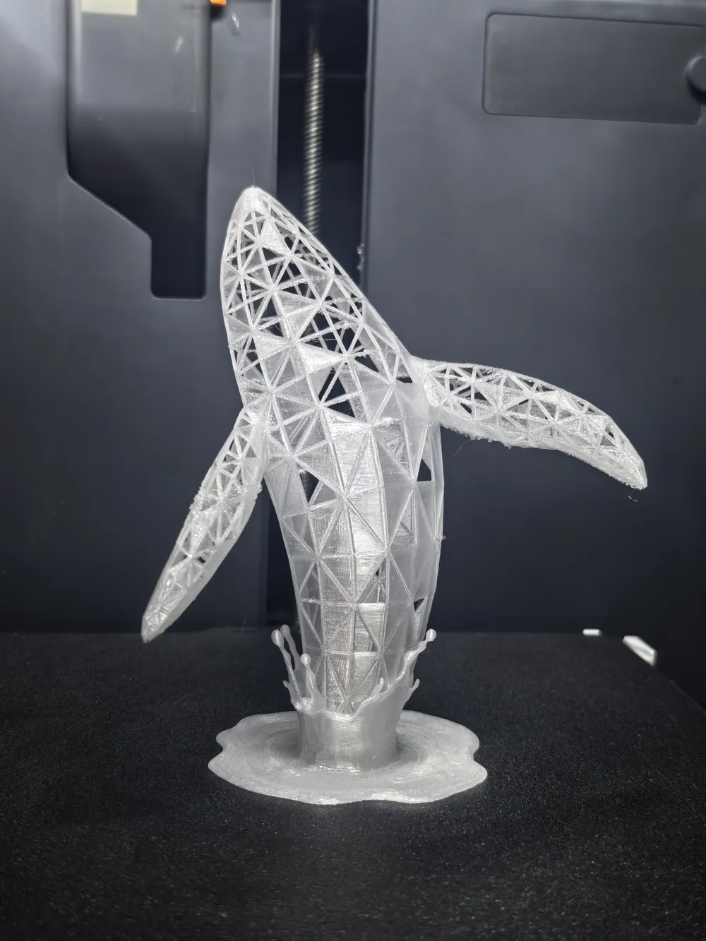 Hollow Whale Surfacing Aquarium Hideout - Free 3D Print Model - MakerWorld