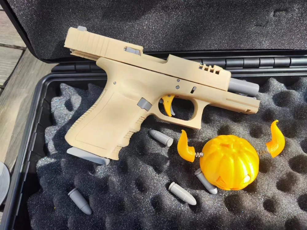 GLOCK G19 Hollow Model Glock 19 Full Function Movable Model by 彩虹 in ...