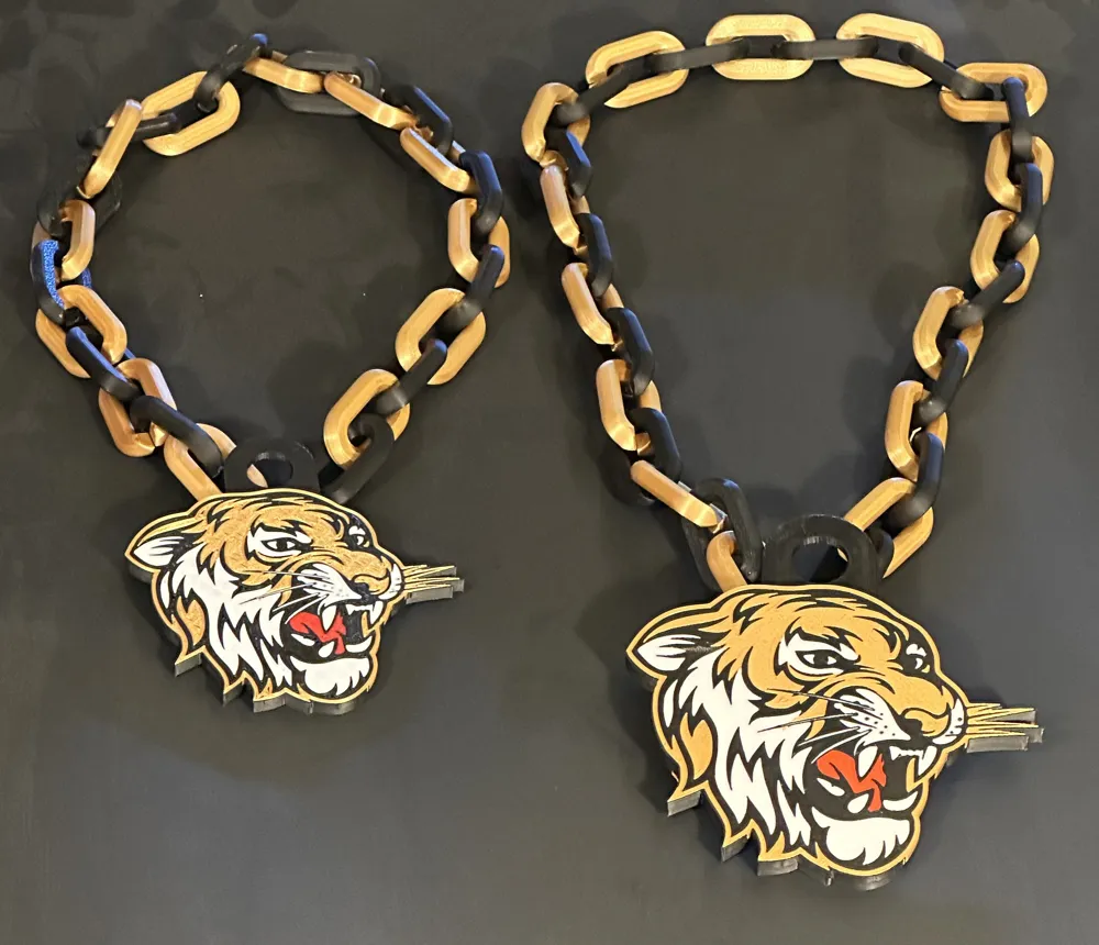 Tiger Hype Chain by Comm Master MakerWorld: Download Free 3D Models