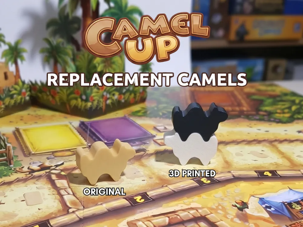 Camel Up - Ersatzkamele – Kostenloses 3D-Druckmodell – MakerWorld