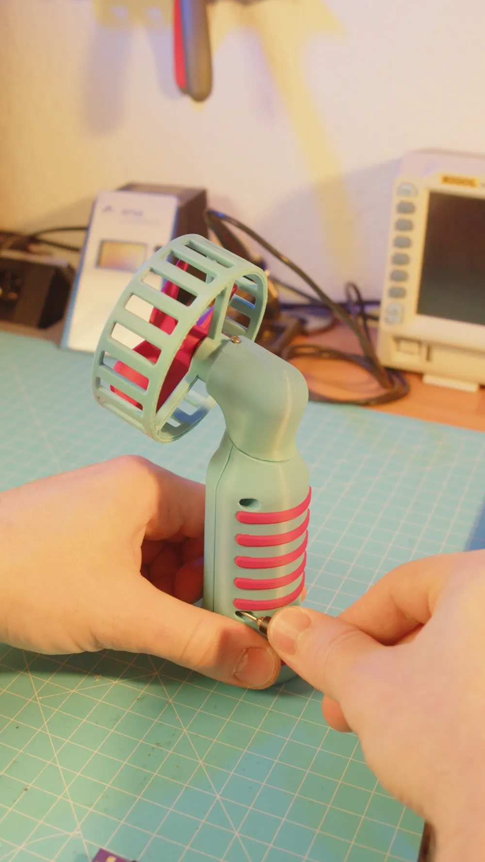 전기 책상 선풍기 by Modular Mapping MakerWorld: 무료 3D 모델 다운로드