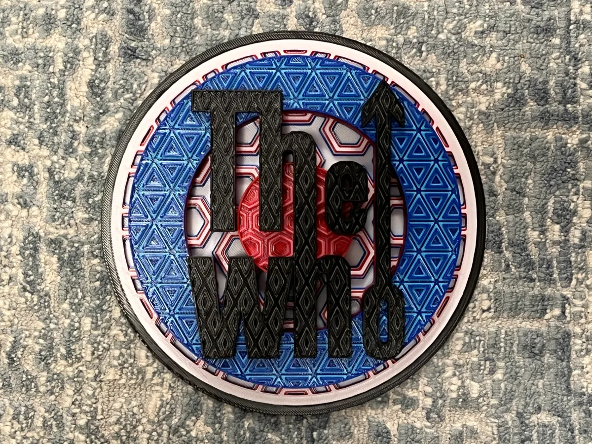 The Who Dimensional Mosaic - Free 3D Print Model - MakerWorld