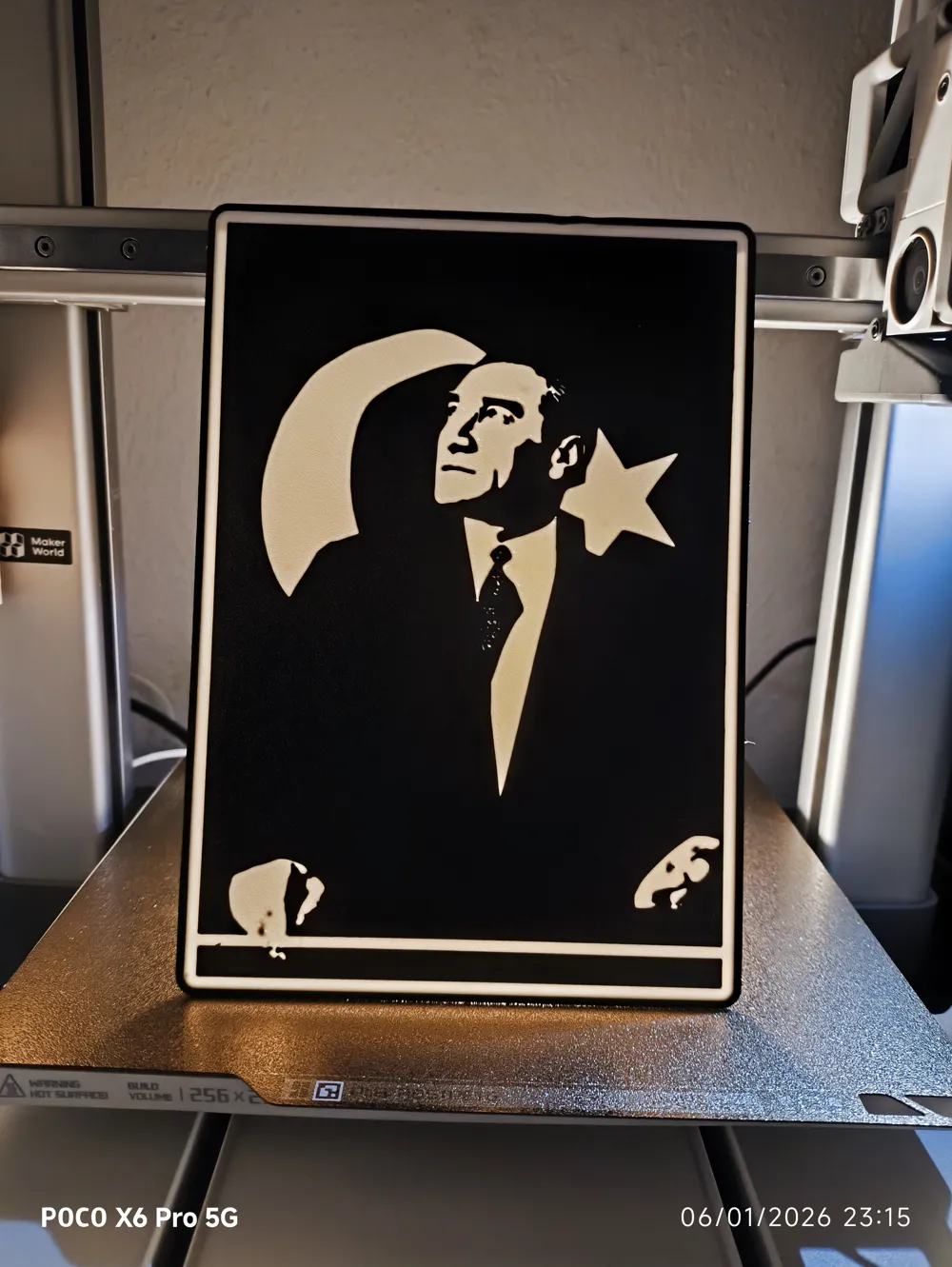 CAIXA DE LUZ ATATÜRK - Modelo gratuito para impressão 3D - MakerWorld