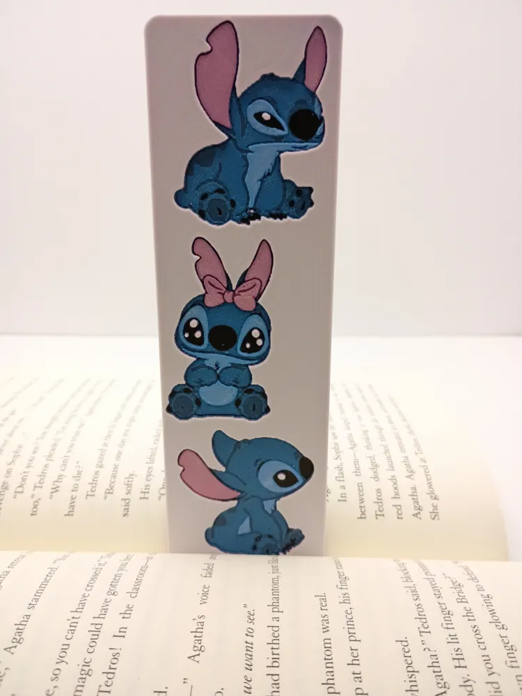 Stitch Bookmark Set - Free 3D Print Model - MakerWorld