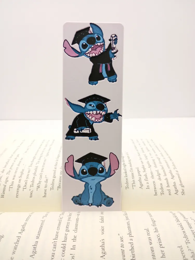 Stitch Bookmark Set - Free 3D Print Model - MakerWorld