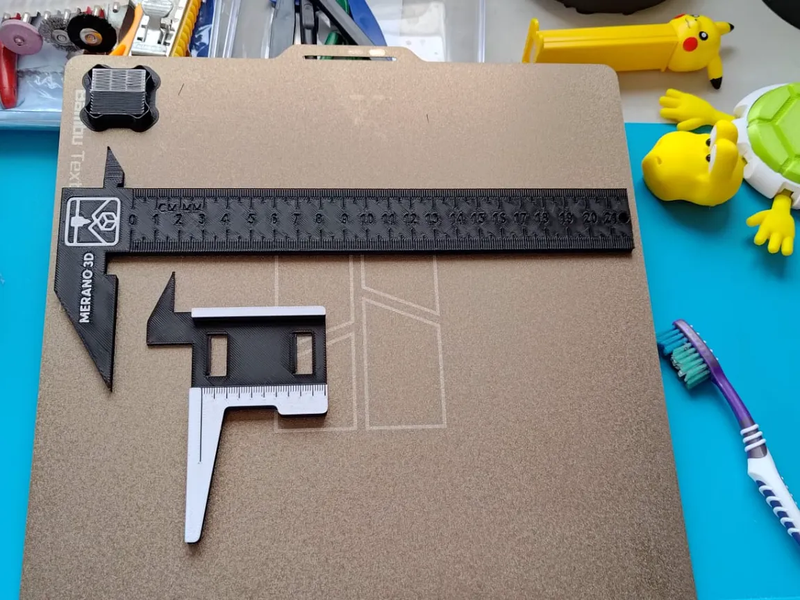 Caliper – MERANO3D Measuring Tool v1.1 - Free 3D Print Model - MakerWorld