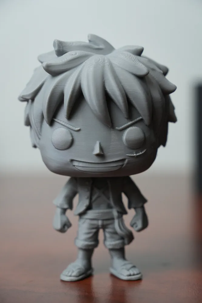 Monkey D. Luffy - One Piece (anime) - Two versions - Free 3D Print ...