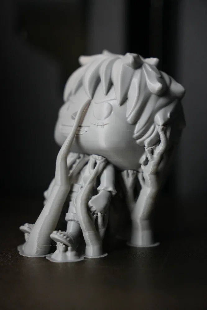 Monkey D. Luffy - One Piece (anime) - Two versions - Free 3D Print ...