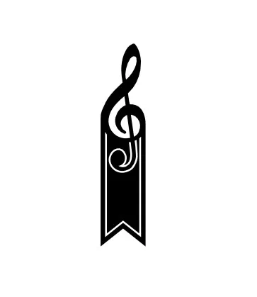 Bookmark Treble Clef - for every book about music - Free 3D Print Model ...
