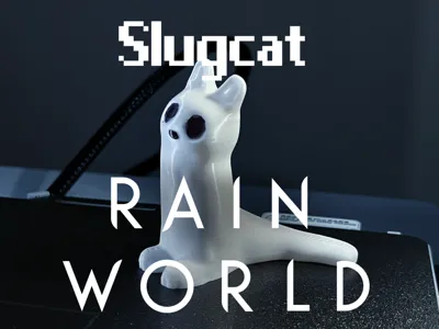 Rainworld Slugcat by Zippesquirrel - MakerWorld