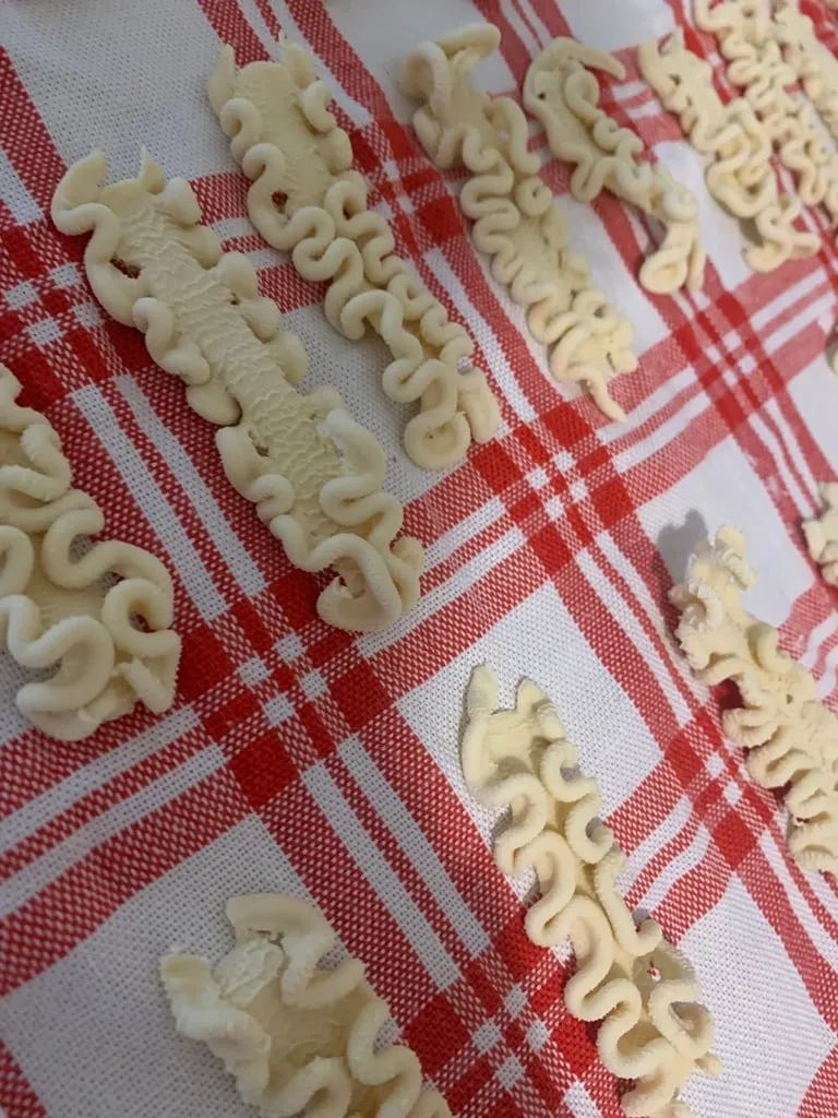 Pasta reginette para la máquina de pasta Silvercrest Lidl - Modelo de ...