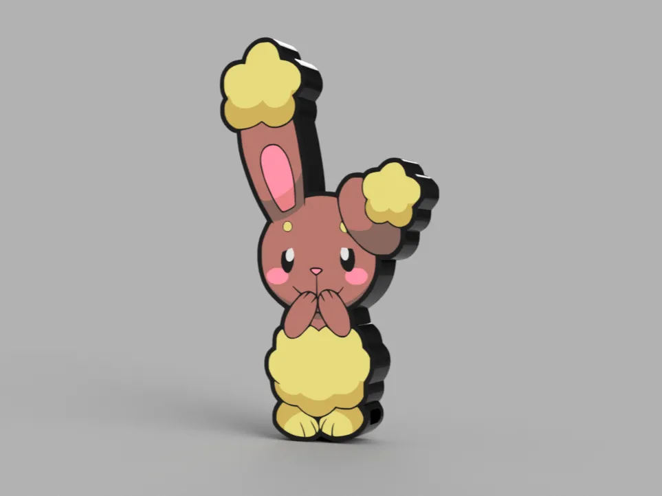 Buneary Lightbox - Free 3D Print Model - MakerWorld