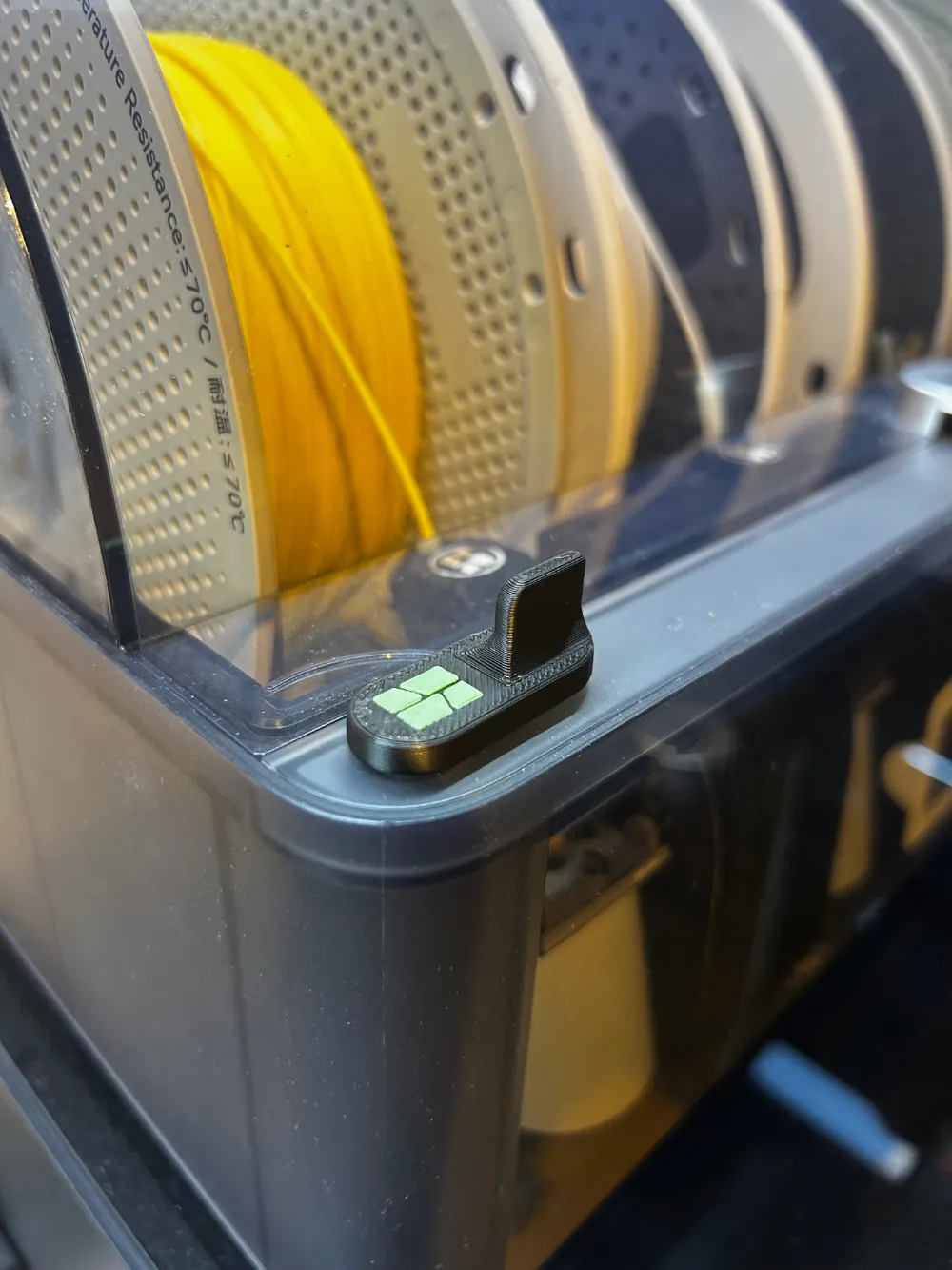 AMS Lid lock cover - Free 3D Print Model - MakerWorld