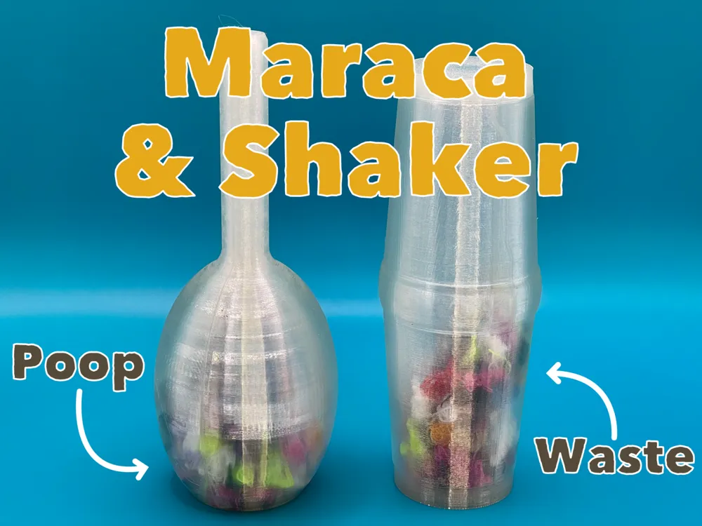 Maraca & Shaker Musical Poop Waste Instruments by MalcTheOracle ...