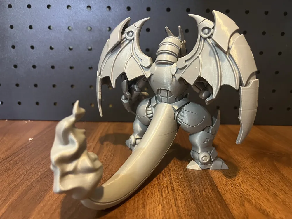 Mecha Pokemon Series ‧ Charizard Full-Body Statue - Free 3D Print Model ...