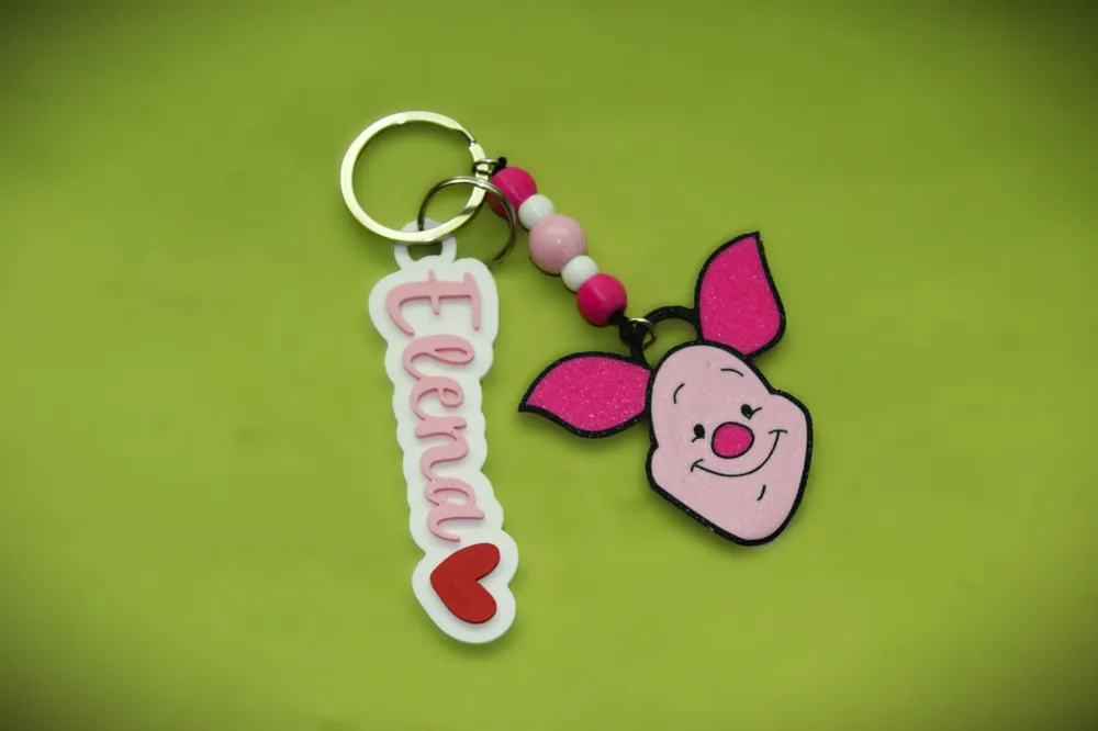 Portachiavi personaggio Piglet (Pimpy) by Fio95 - MakerWorld