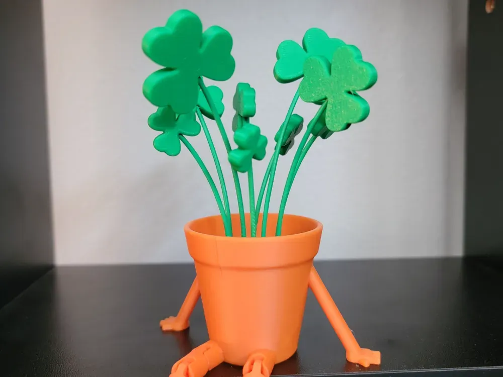 Articulated Pot - St. Patrick's Day 2026 - Free 3D Print Model - MakerWorld