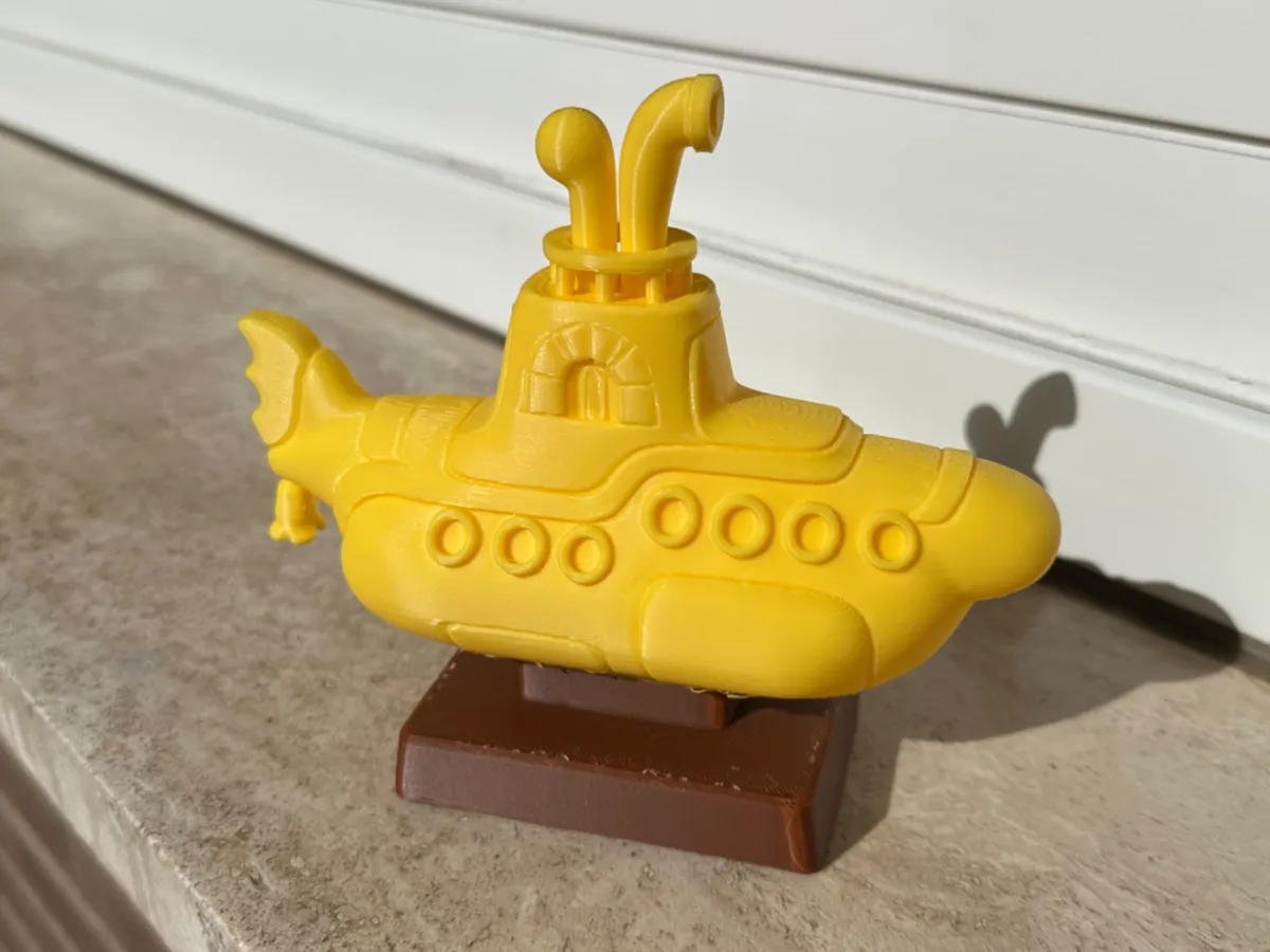 Yellow Submarine - Free 3D Print Model - MakerWorld