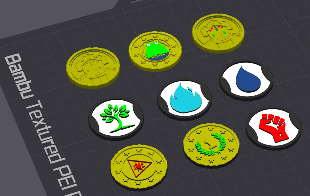 Tokens for Talisman / Board Games by darkmajin - MakerWorld
