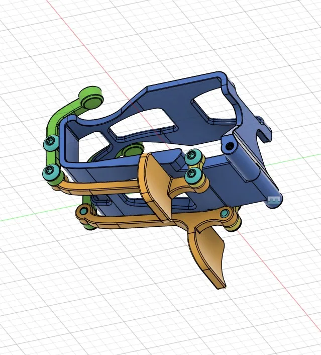 VEX IQ Scuff controller - 2 Button - Free 3D Print Model - MakerWorld