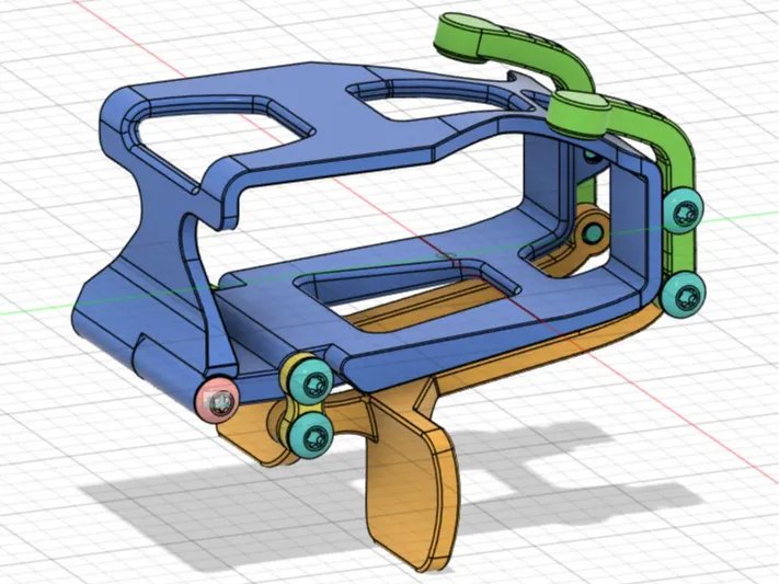 VEX IQ Scuff controller - 2 Button - Free 3D Print Model - MakerWorld
