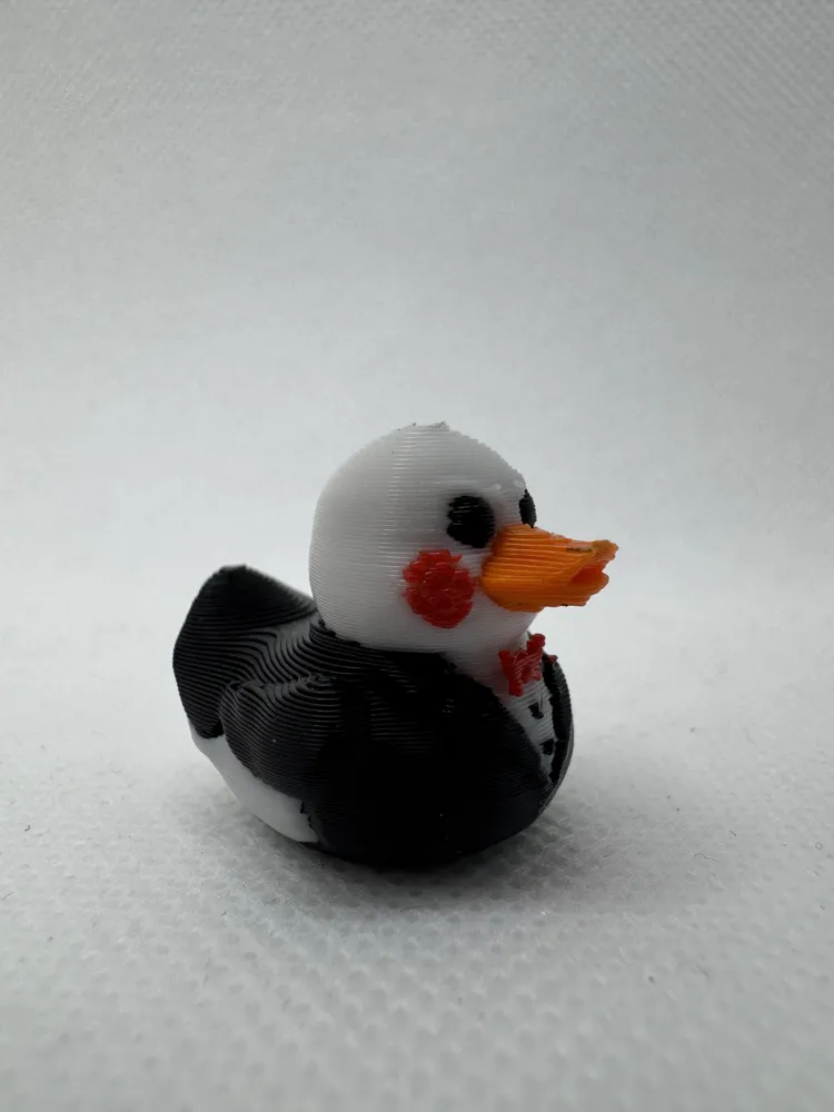 Jigsaw Ducky | Mini Pocket Horror Duck - Free 3D Print Model - MakerWorld