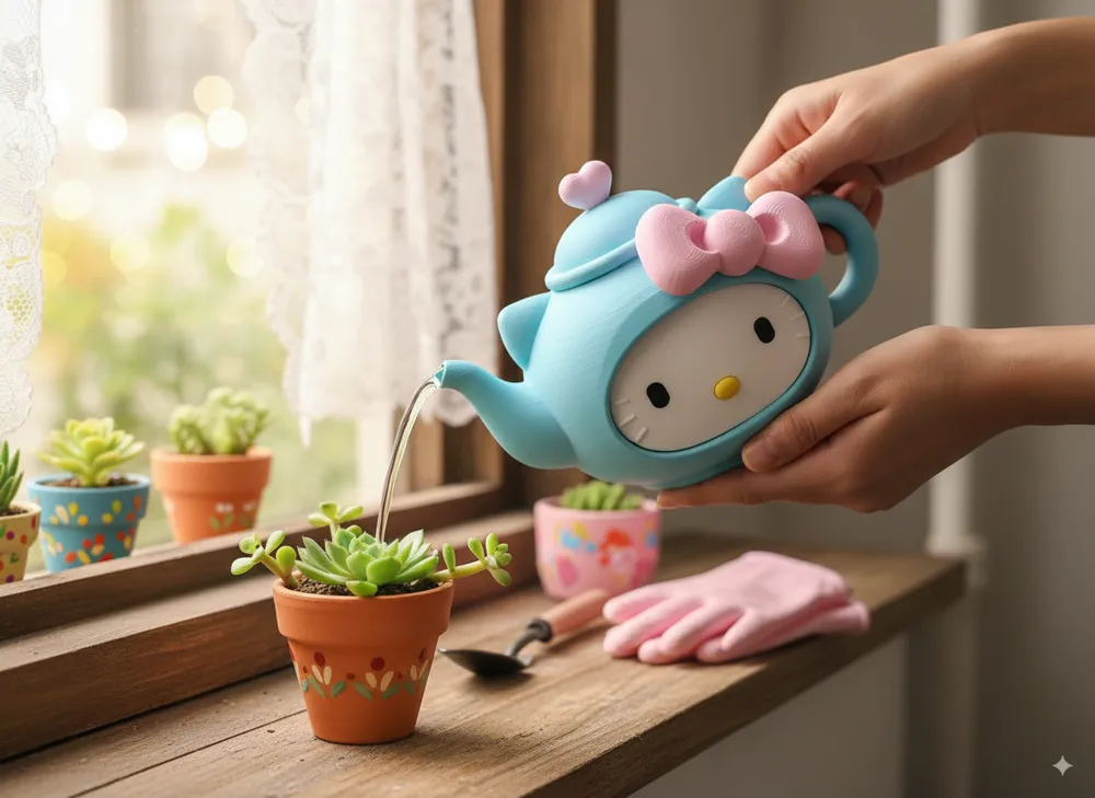 Cute Tea Party | Parent-Child Interaction | Hello Kitty Tea Party ...