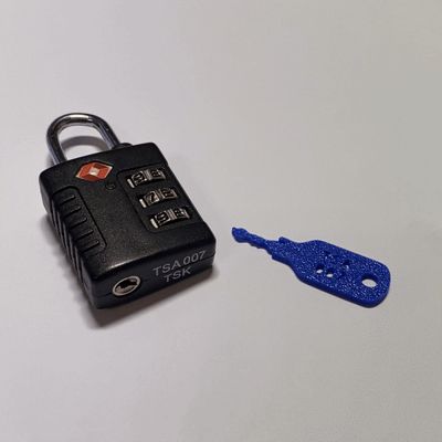 TSA 007 Key by FGorgo - MakerWorld