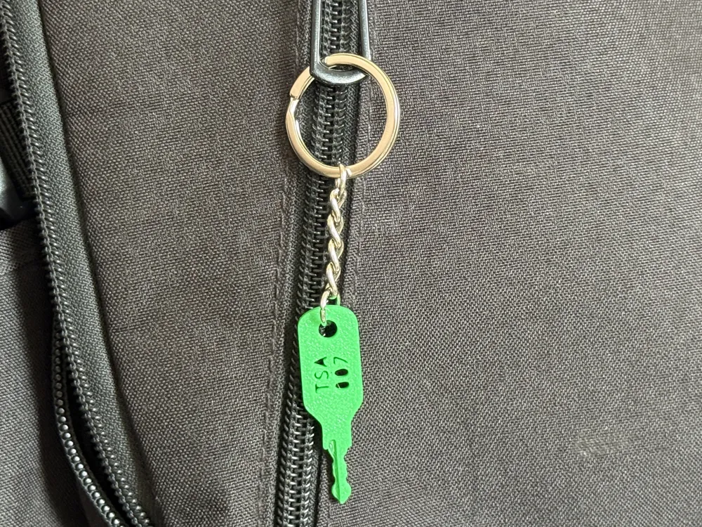 TSA 007 Key - Free 3D Print Model - MakerWorld