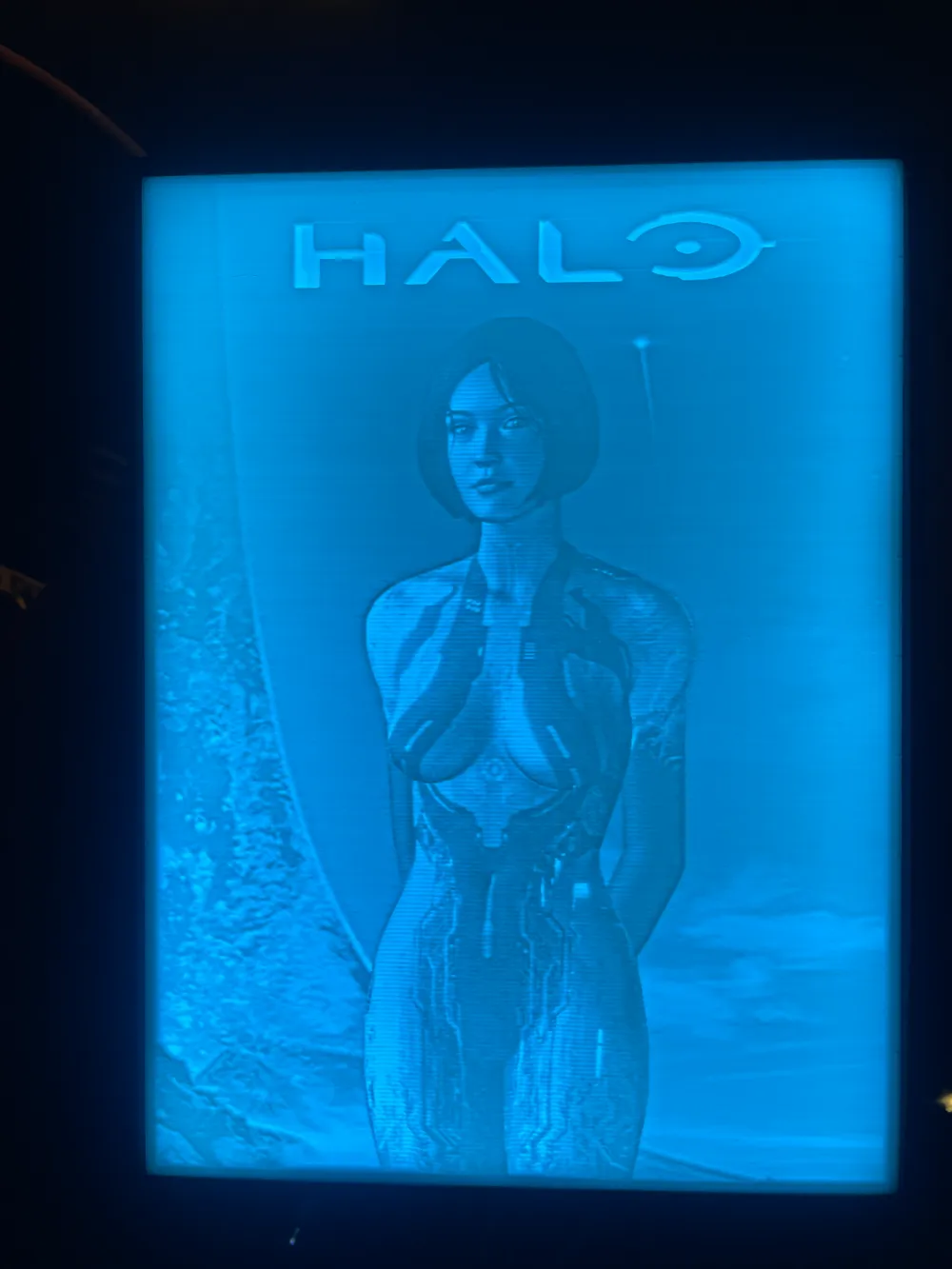 Halo Cortana Lithophane by CARMANCADE MakerWorld: Download Free 3D Models