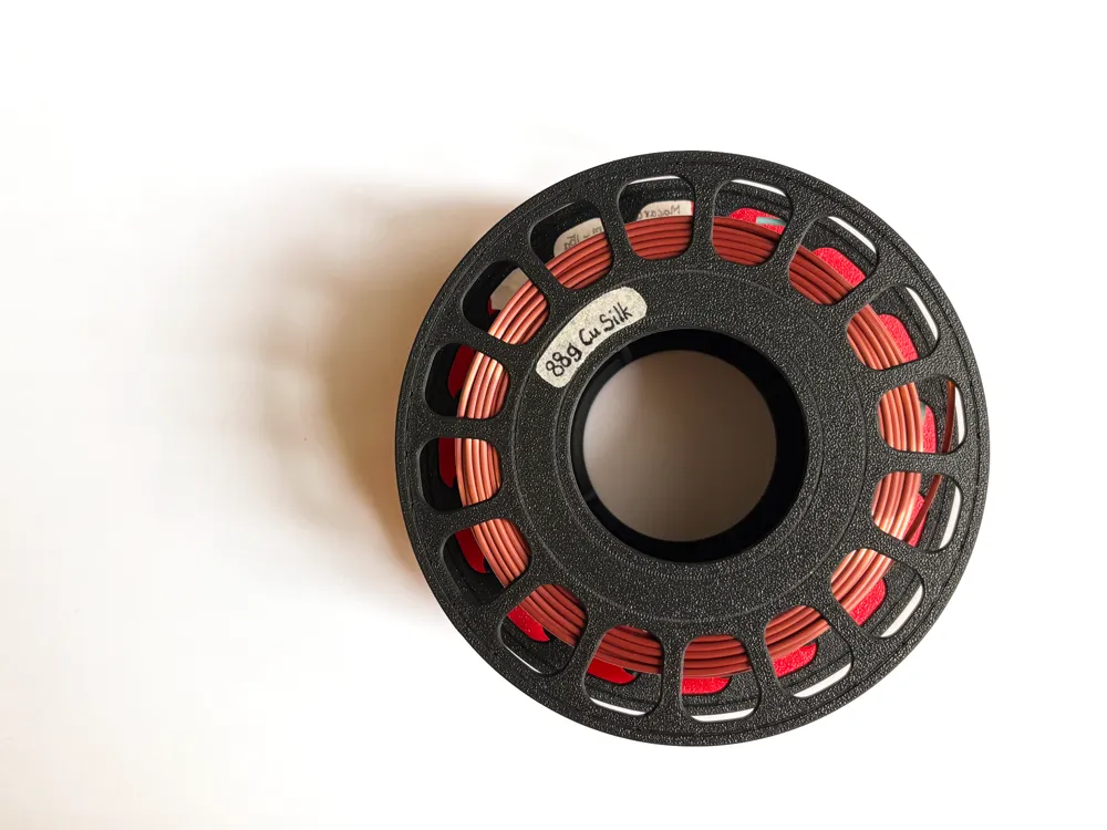 Mini Spool with Dividers - Bambu Cardboard Core - Free 3D Print Model ...