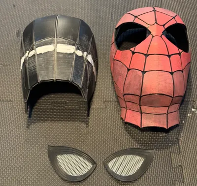 spider man mask 3d print model download - MakerWorld