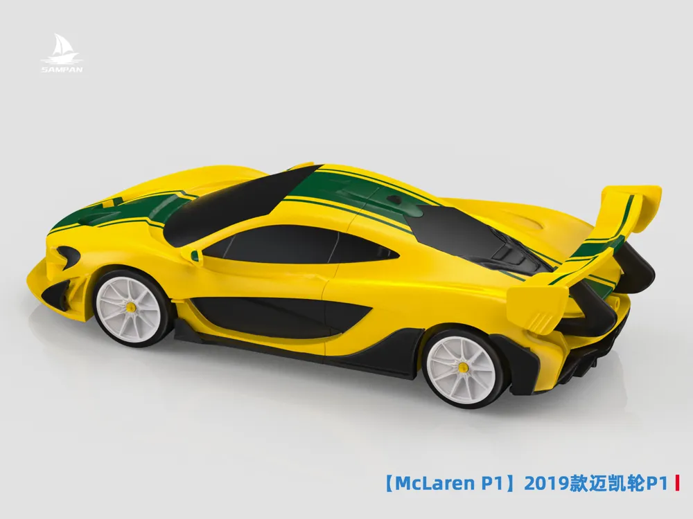 [McLaren] McLaren P1 GTR Ultimate Race Car by SAMPAN棱界复刻 MakerWorld ...