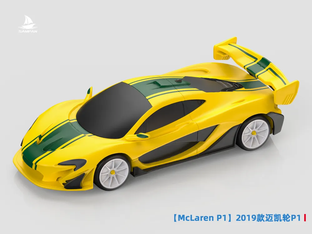 [McLaren] McLaren P1 GTR Ultimate Race Car by SAMPAN棱界复刻 MakerWorld ...