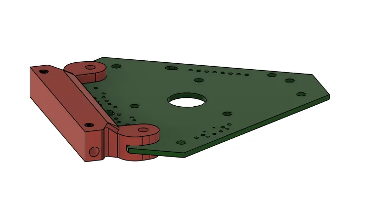 Flsun SuperRacer - Stiffer adapter for Duet3D Smart Effector by Estriam ...