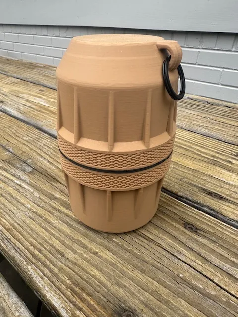 Rugged Grenade Storage Container by Tyler - MakerWorld