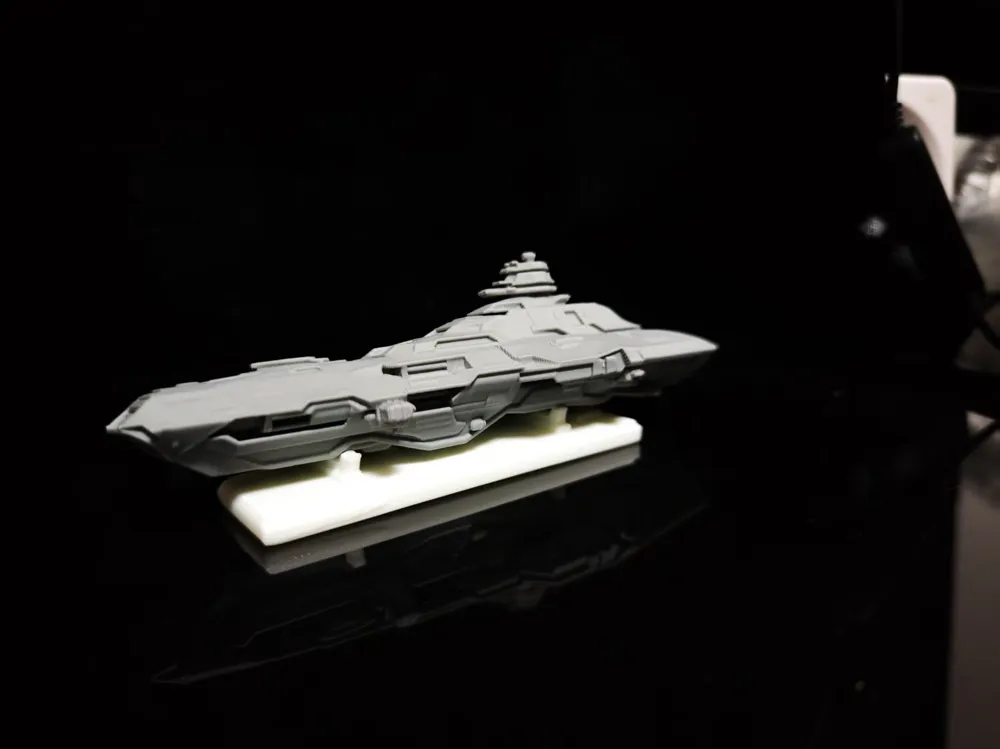 Space Warship - Free 3D Print Model - MakerWorld