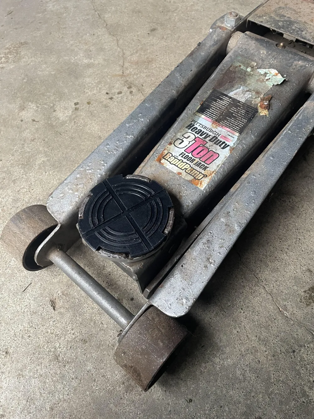 Pittsburgh 3 Ton Floor Jack Pad - Free 3D Print Model - MakerWorld