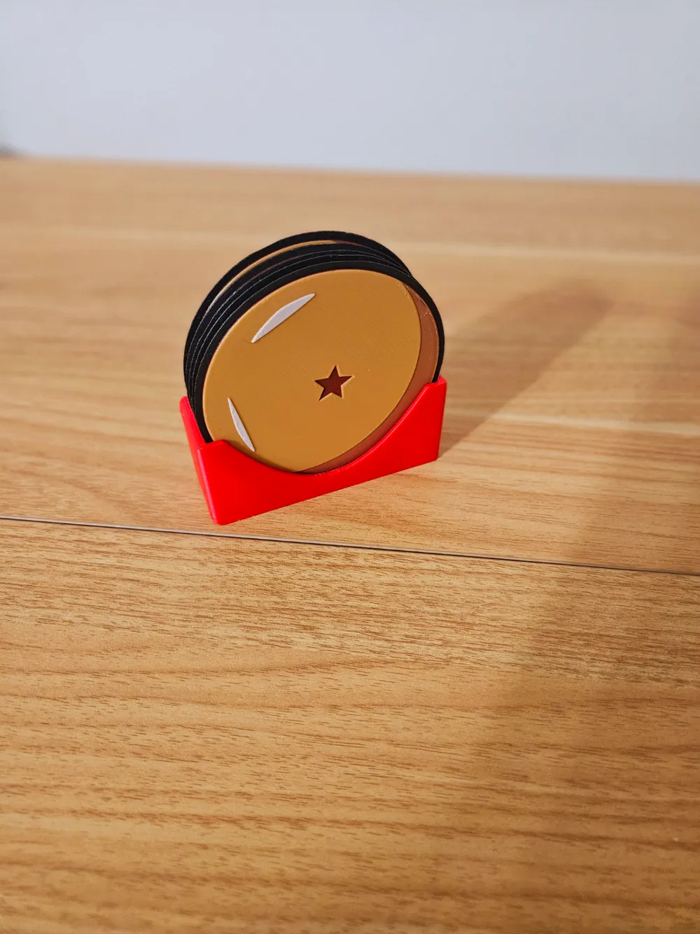 Dragon Balls Coaster Set with Holder - Free 3D Print Model - MakerWorld