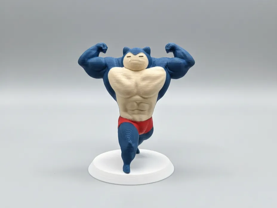 Der ultimative "Gym-Bro" Relaxo Bodybuilder-Style - Free 3D Print Model ...