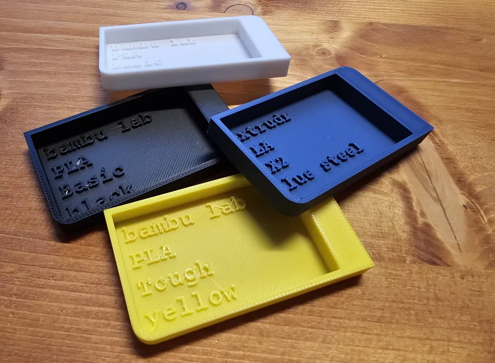 Filament Sample Cards by maCyo42 - MakerWorld